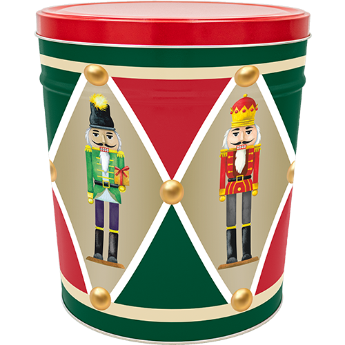 3.5 Gallon Majestic Nutcracker Tin – Outer Banks Popcorn Shoppe